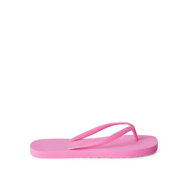 Time and Tru Women's Flip Flops, Sizes 5-10 - Walmart.ca