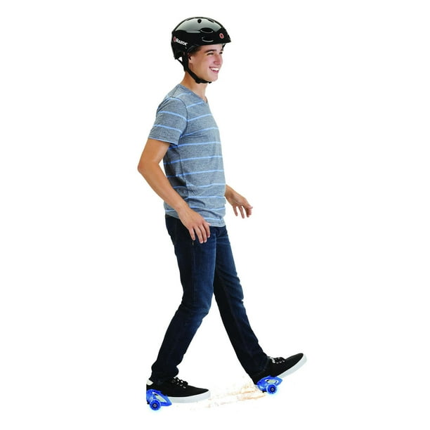 Razor Jetts DLX Heel Wheels with Sparks, Neon Blue - Walmart.ca