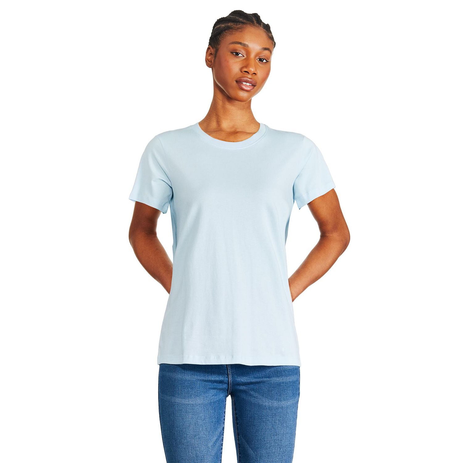 George Women's Crew Neckline Tee - Walmart.ca