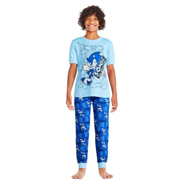 Sonic The Hedgehog Boys' Pajama 2-Piece Set - Walmart.ca