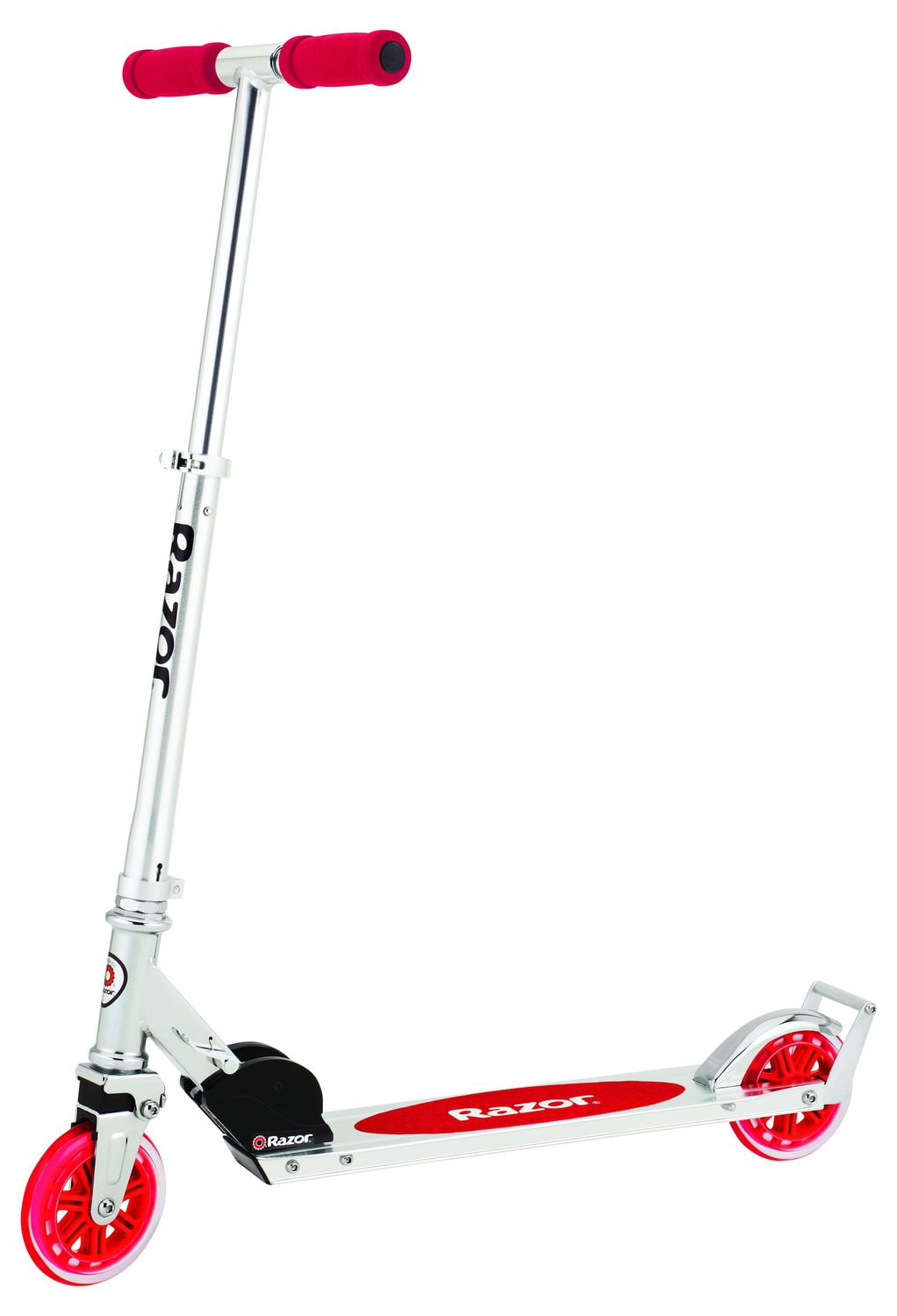 Razor Authentic A3 Kick Scooter Red Ages 5 and Riders up to 143 lbs Walmart