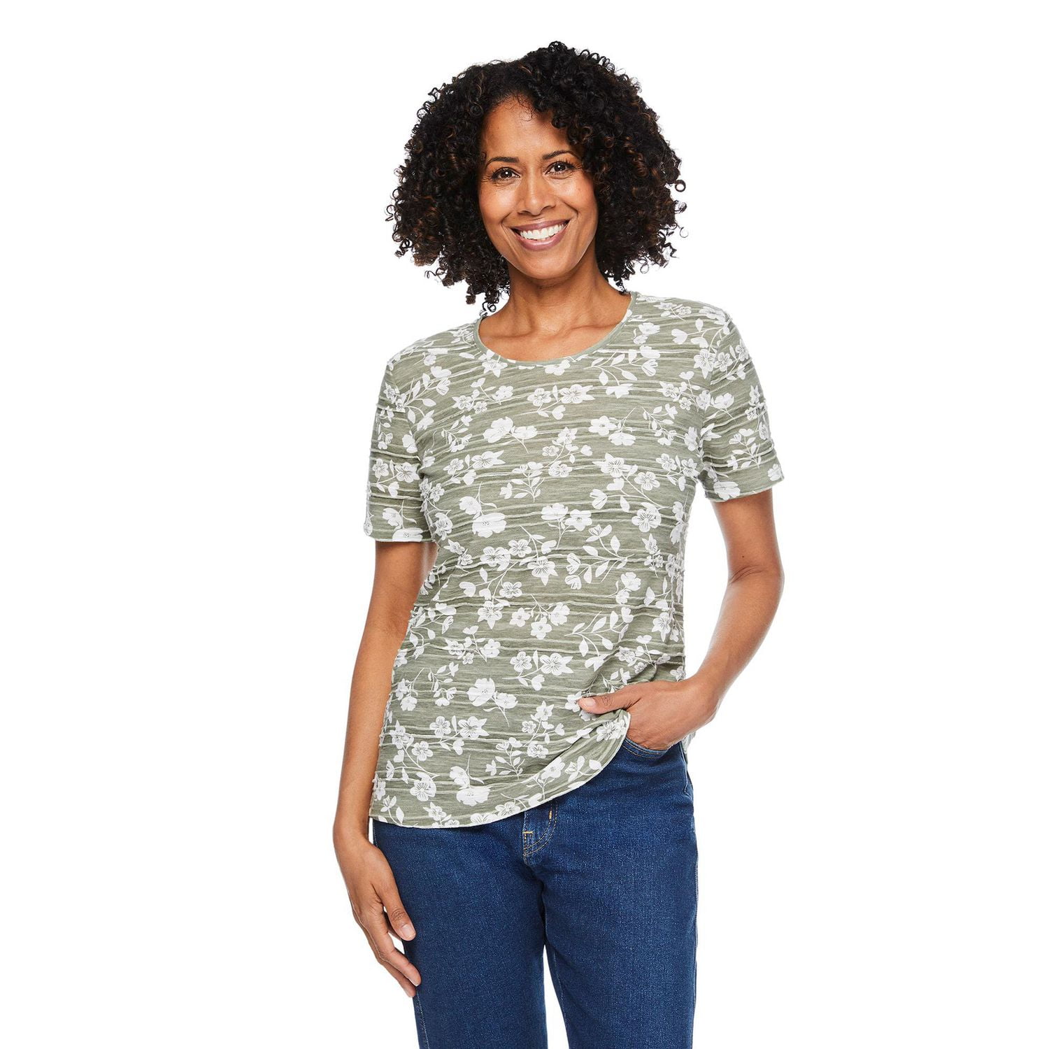 Click here for Iyla Womens Printed Tee Xl prices
