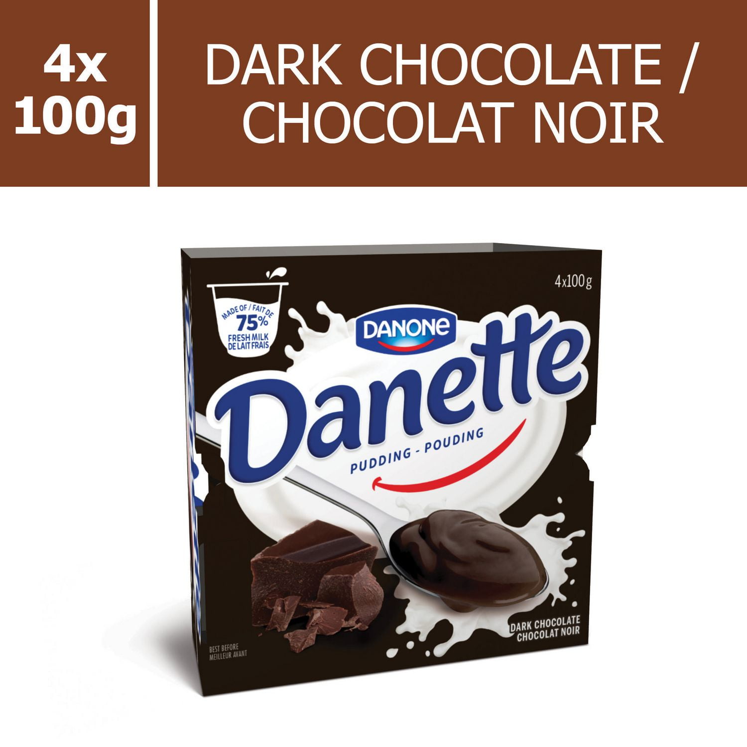 Danette Dark Chocolate Pudding | Walmart Canada