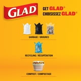 Glad Easy-Tie® Garbage Bags- Regular, Count on GLAD bags to measure up ...