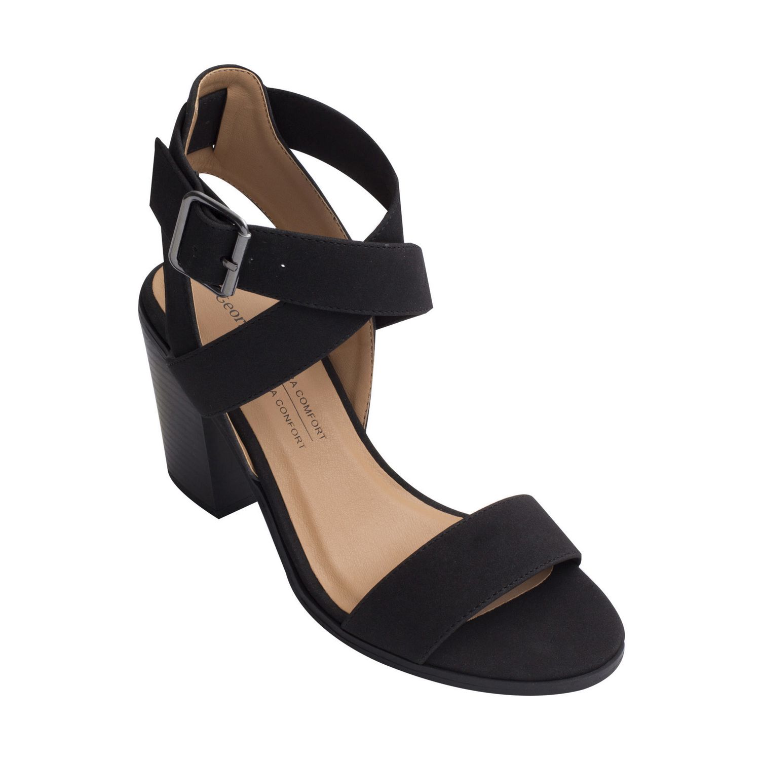 George Women’s Buckle High Heel Sandals | Walmart Canada