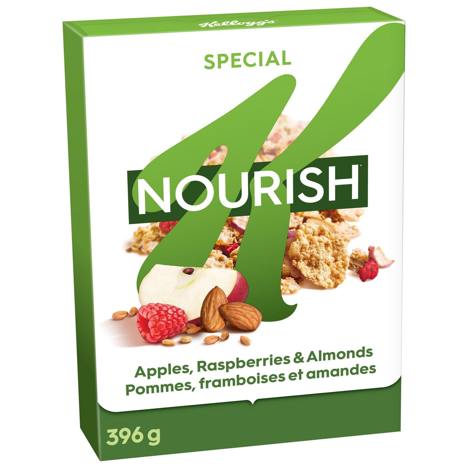 Kellogg's Special K Nourish Apples, Raspberries & Almonds, 396g, Cereal ...