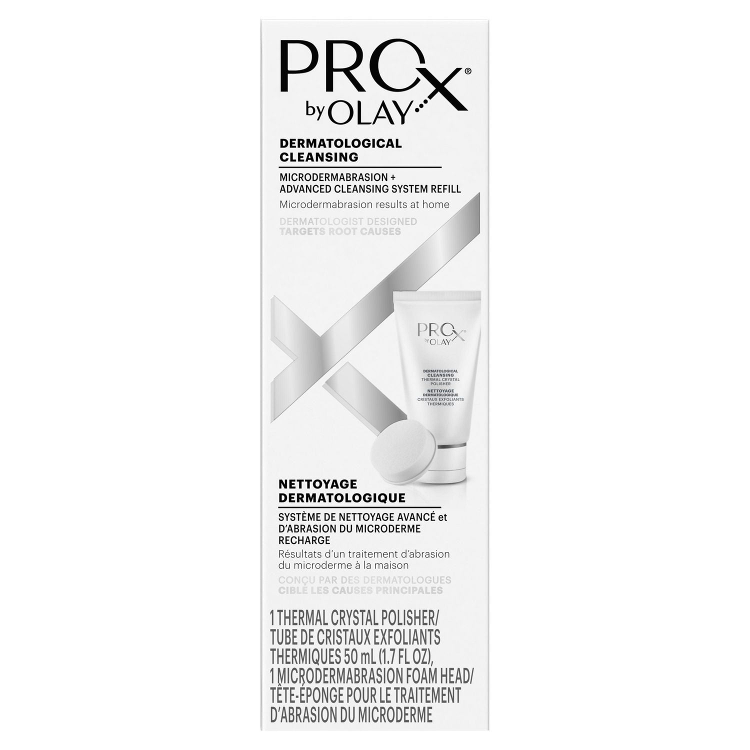 Olay Pro-X Microdermabrasion plus Advanced Cleansing System Refill ...