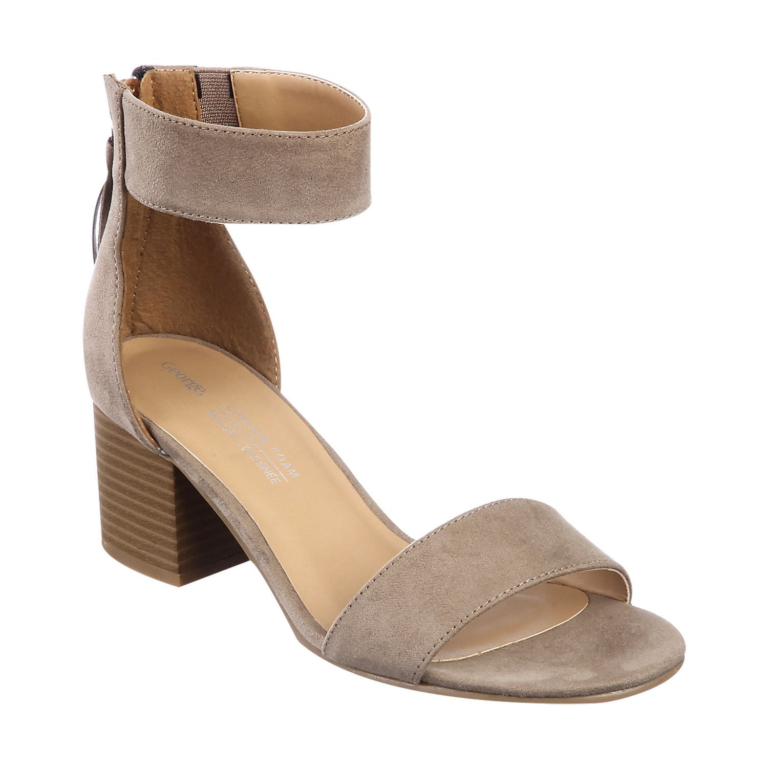 George Women's Taylor Block Heel Sandals | Walmart Canada