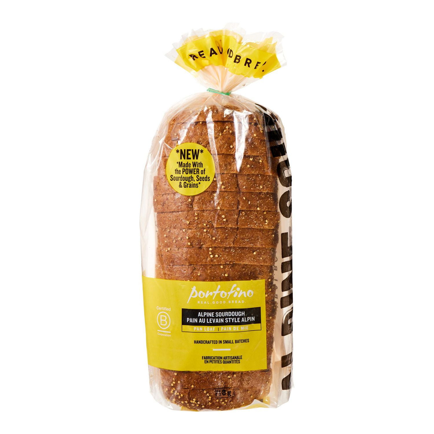 Click here for Portofino Alpine Sourdough Pan Loaf prices