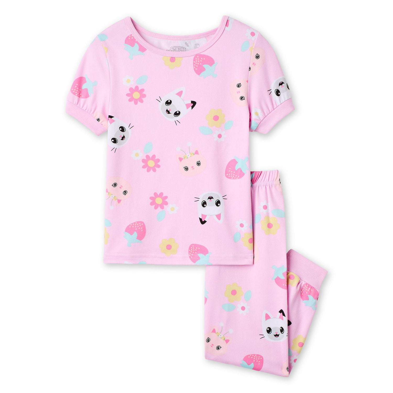 Click here for Gabbys Dollhouse Toddler Girls Two Piece Pajama Se... prices