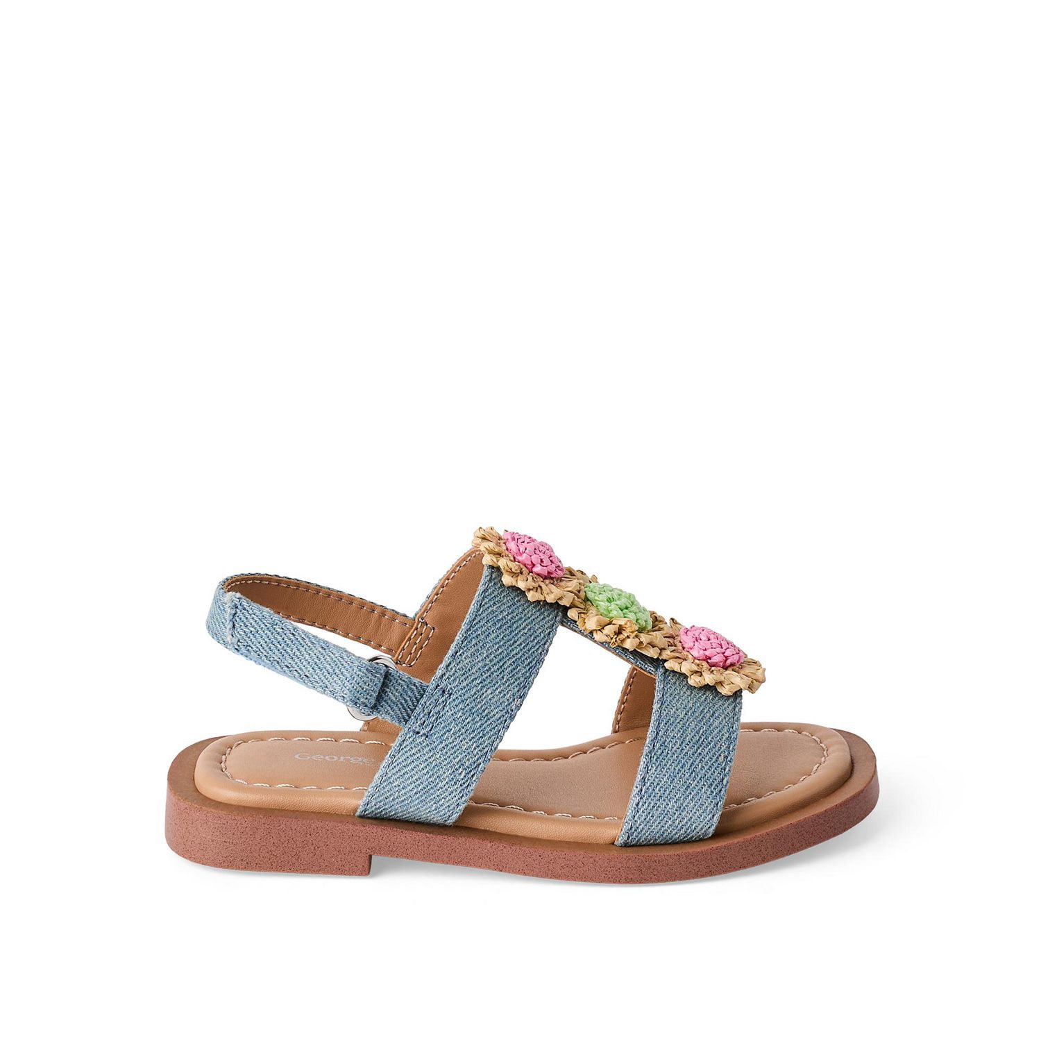 Click here for George Toddler Girls Floral Sandals 9 prices