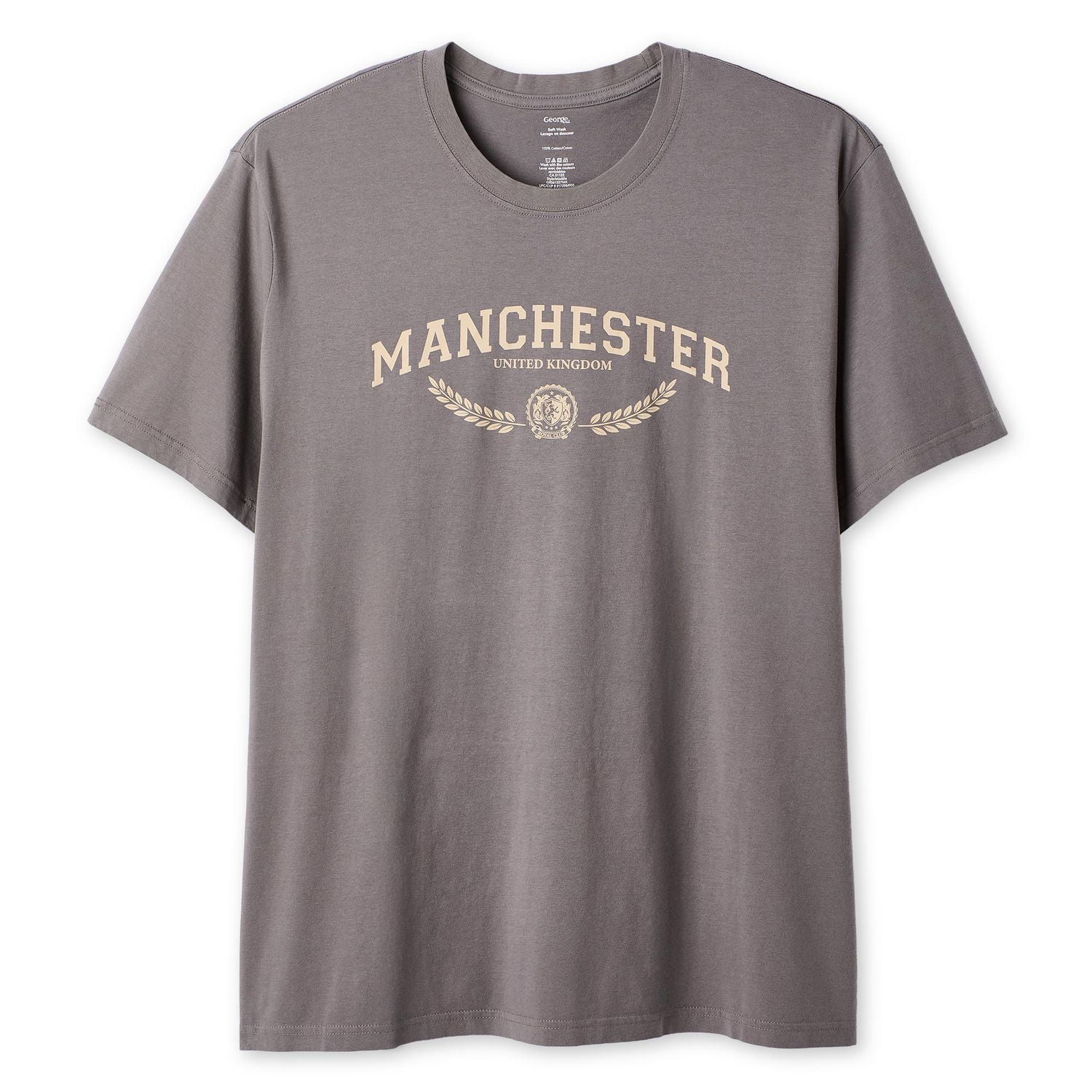 Click here for George Big Mens Graphic T-Shirt 5xl prices