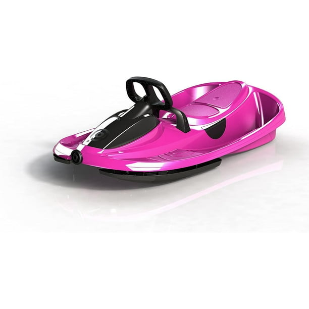 Gizmo Riders Stratos Snow Bobsled for Kids Ages 3 and Up - Monster Pink ...
