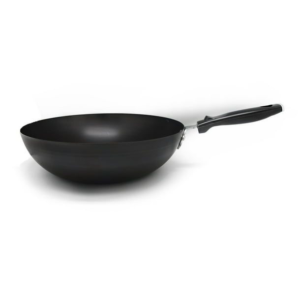 Sunwealth Carbon Steel Wok, 32cm - Walmart.ca