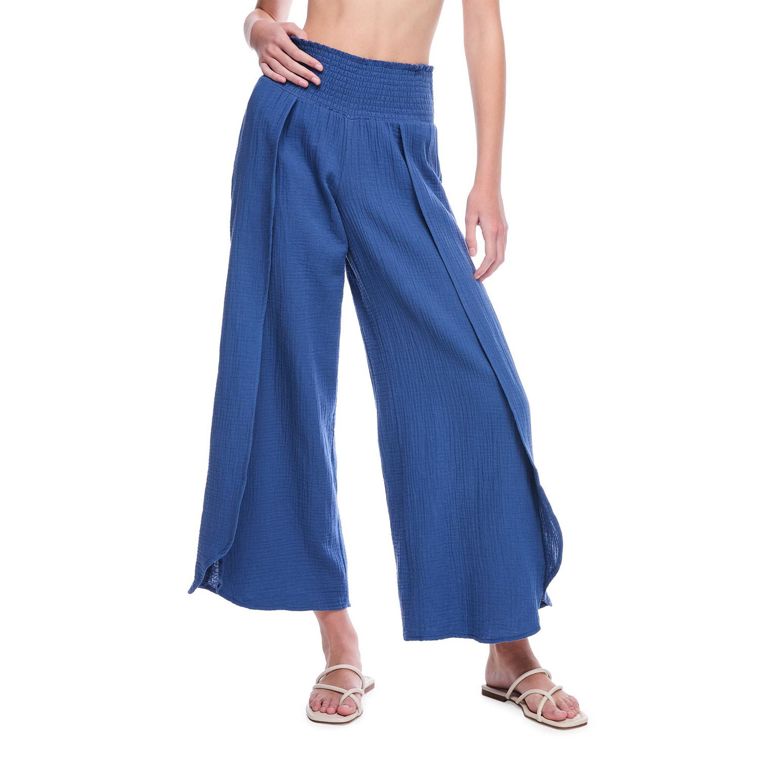 Click here for No Boundaries Womens Crinkled Pant Cover-Up S prices