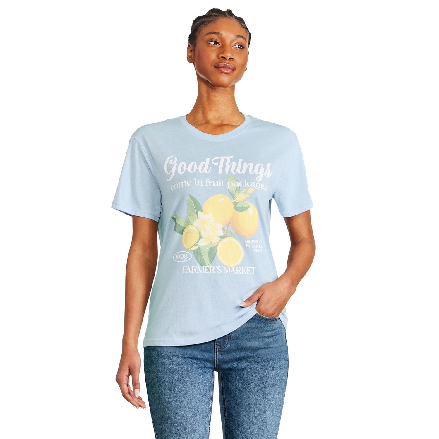 Click here for The Pink Closet Womens Farmers Market T-Shirt Xl prices