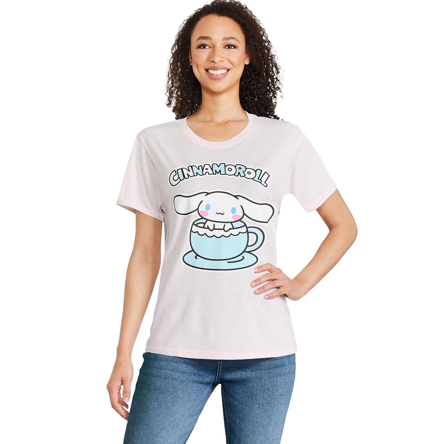 Click here for Hello Kitty Cinnamoroll Womens Graphic T-Shirt Xl prices