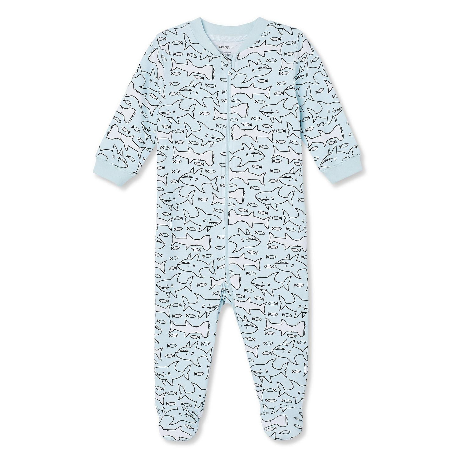 George Baby Boys' Footed Sleeper - Walmart.ca