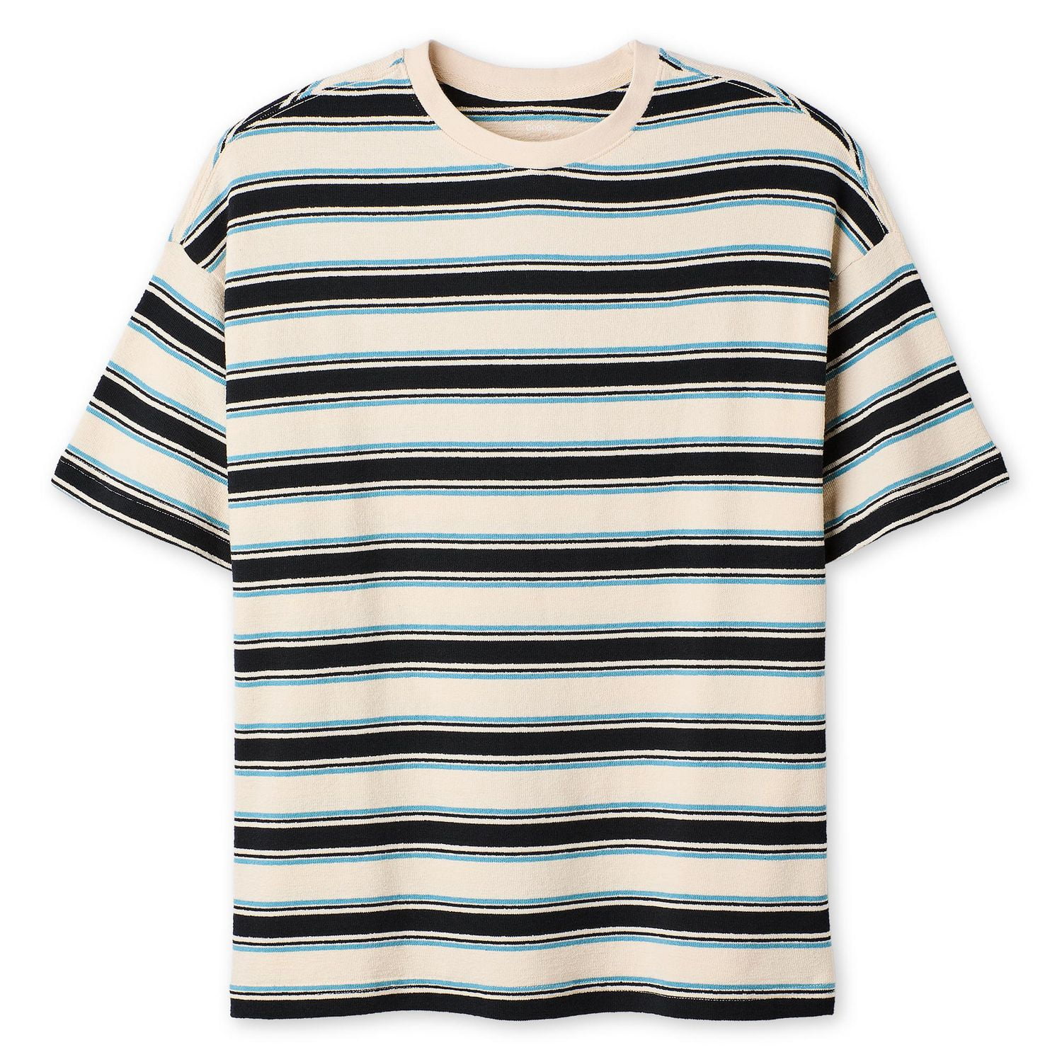 Click here for George Mens Striped Loose Fit T-Shirt Xxl prices