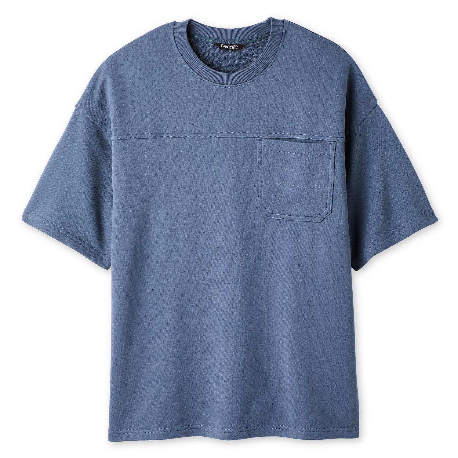 Click here for George Mens Heavy French Terry Popover S prices