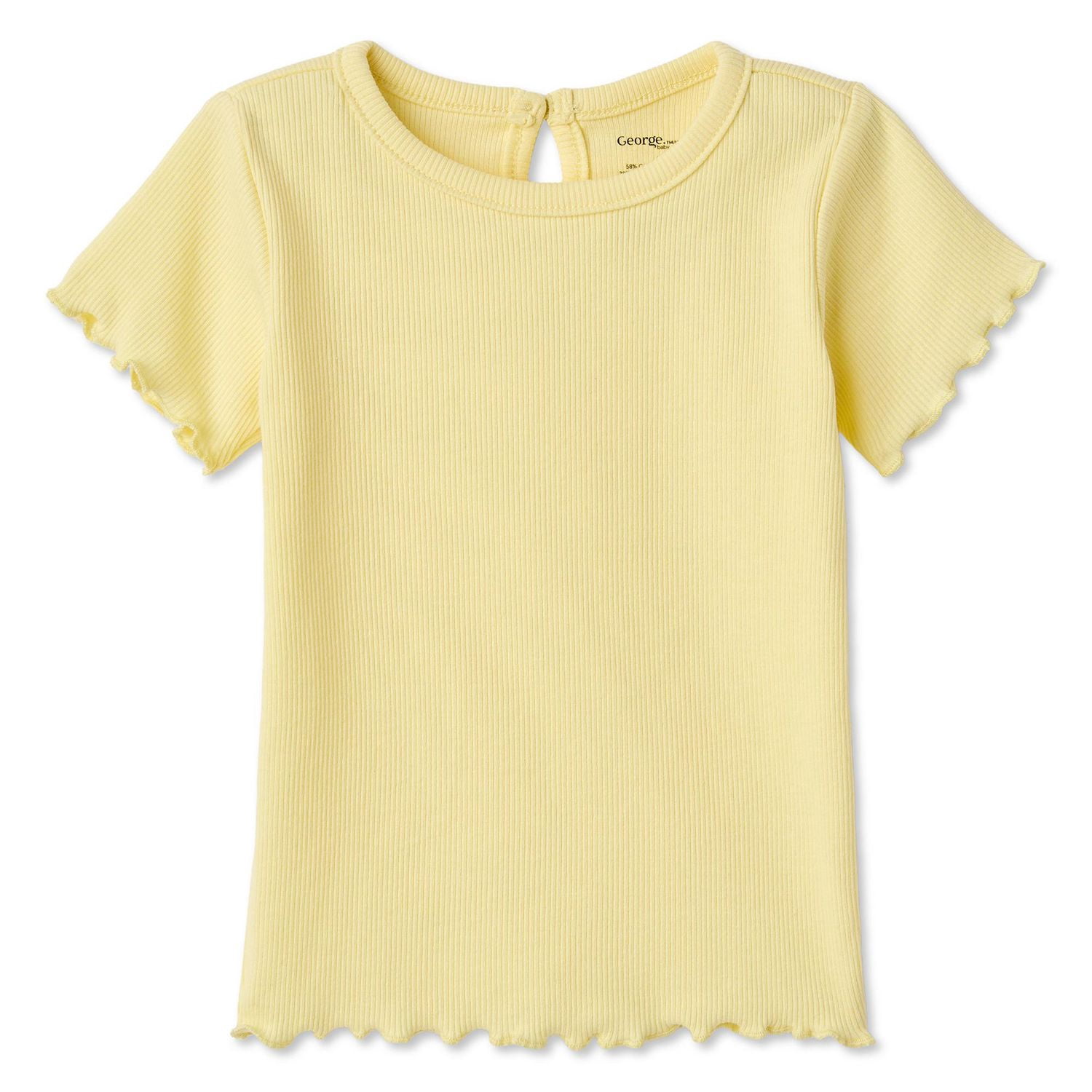 Click here for George Baby Girls Rib T-Shirt 0-3 Months prices
