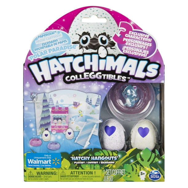 Hatchimals CollEGGtibles - Polar Paradise Hatchy Hangouts Papercraft ...