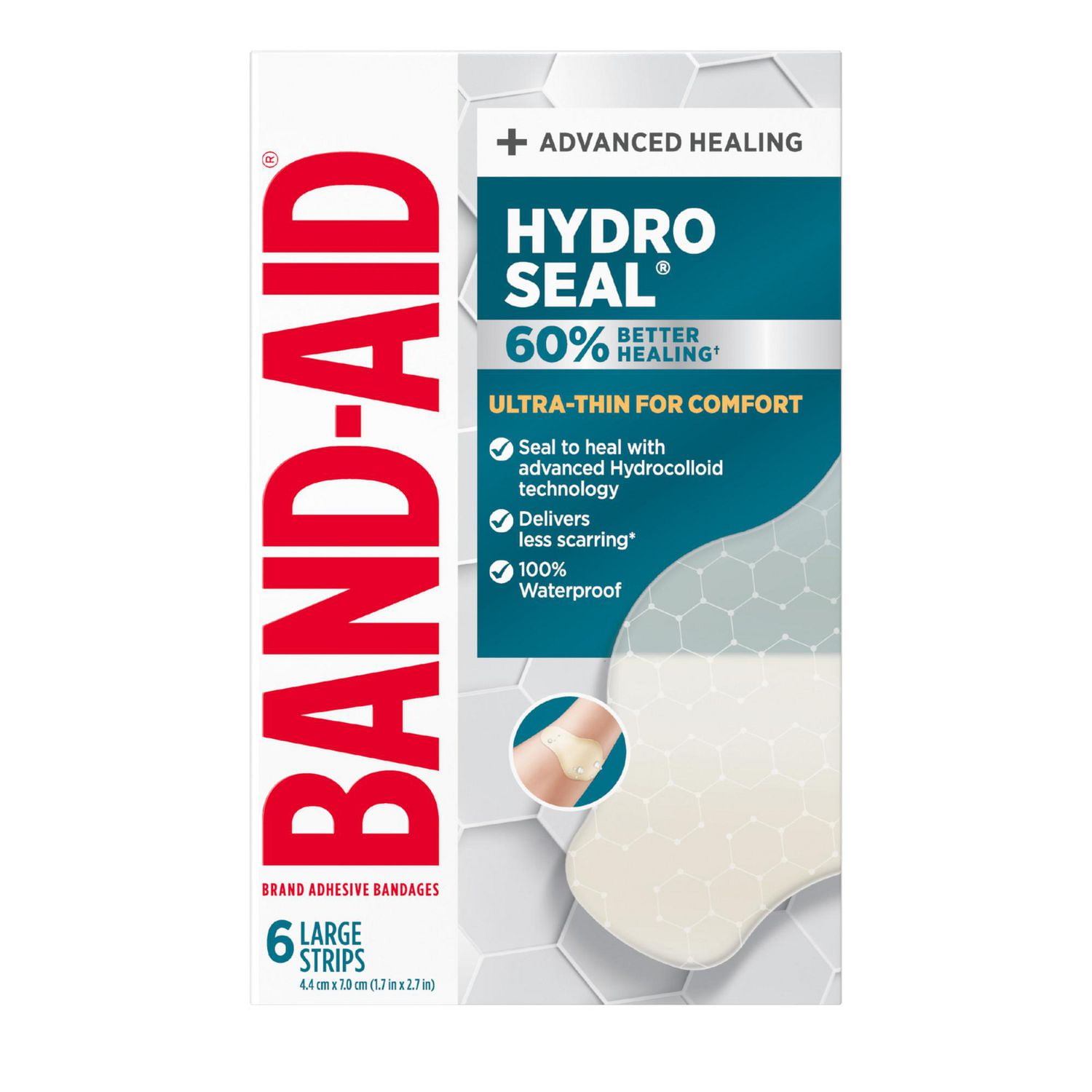 Click here for Band-Aid Brand Hydro Seal Ultra-Thin Hydrocolloid... prices