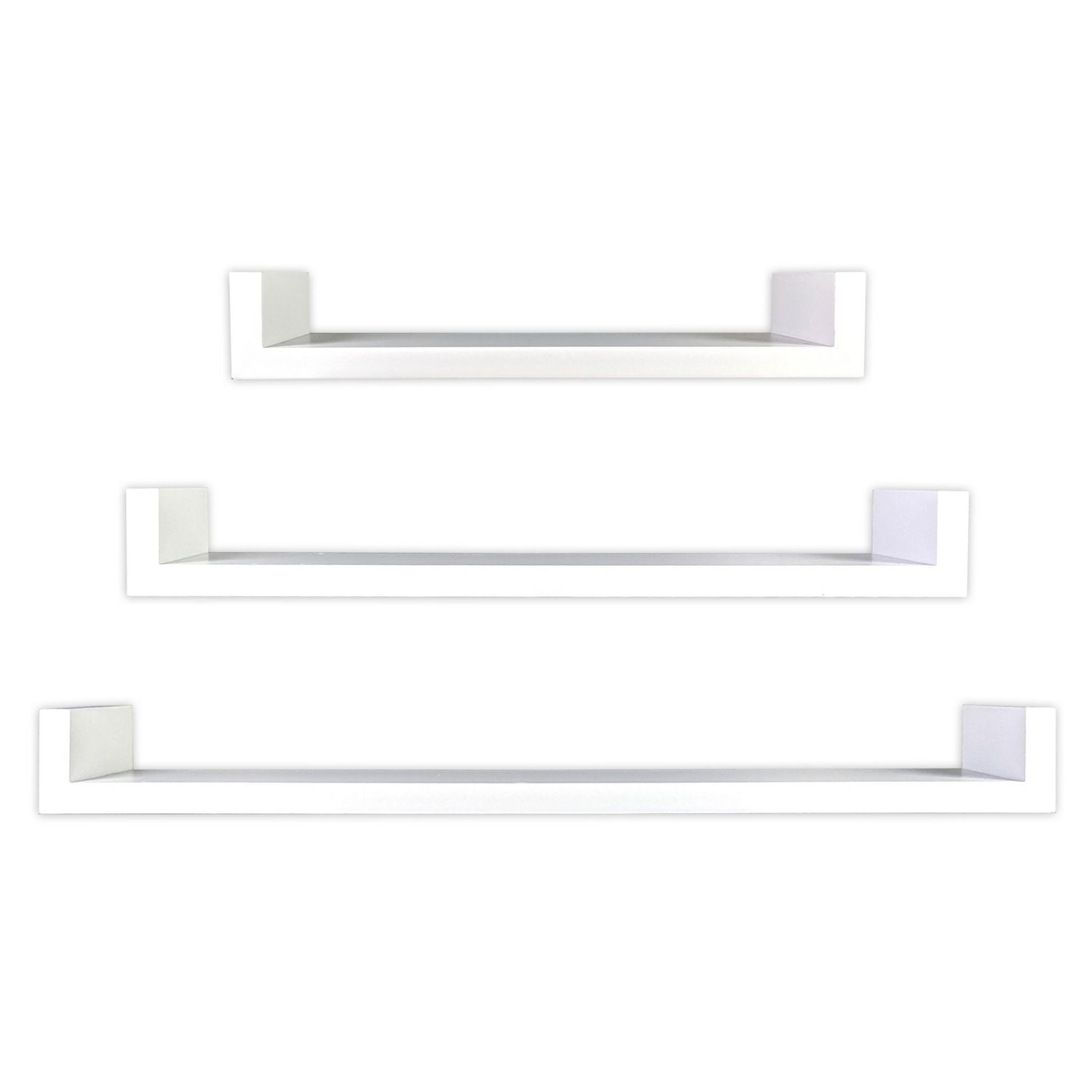 3PC U SHELF SET WHITE | Walmart Canada