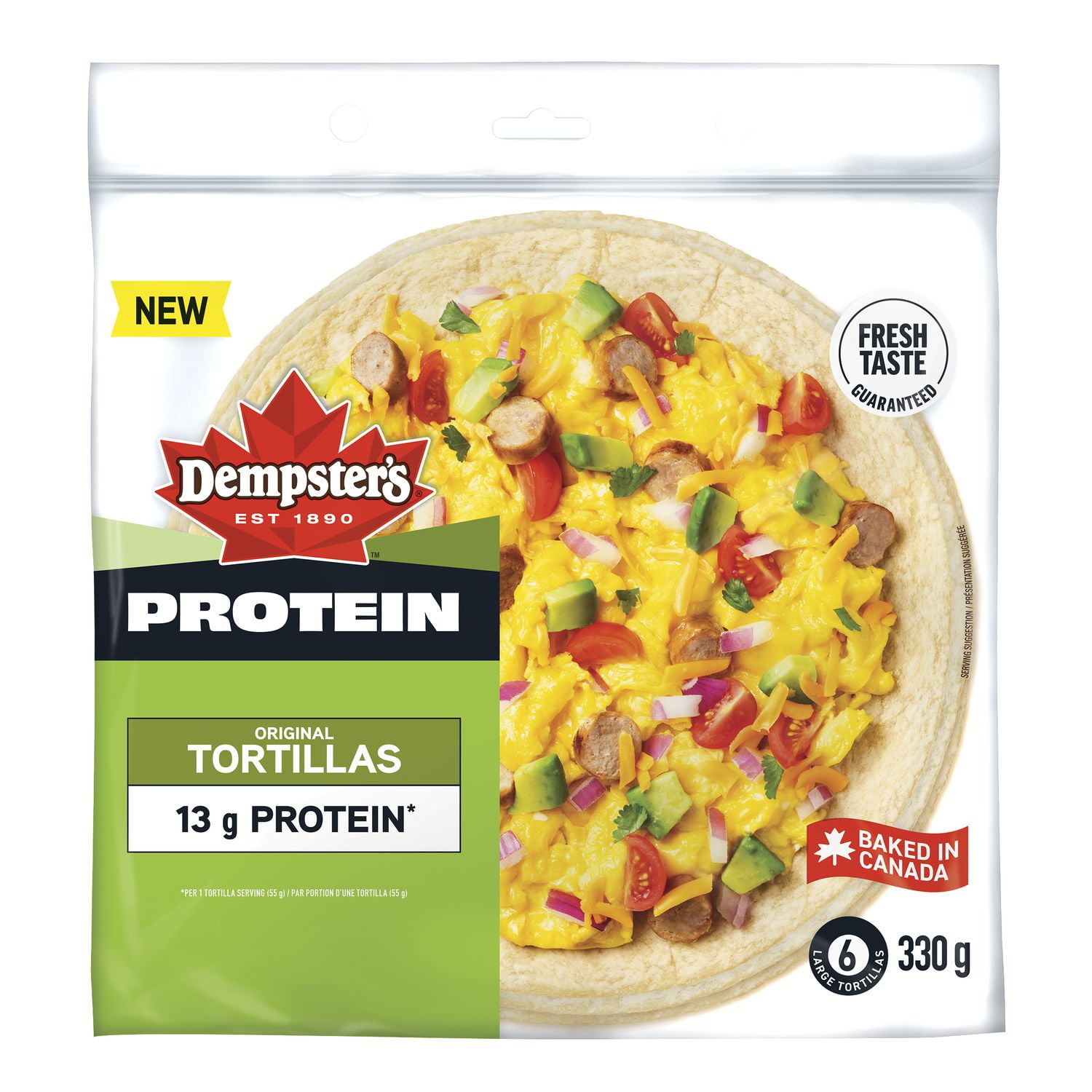 Click here for Dempsters Dempsters Protein Original Tortilla prices