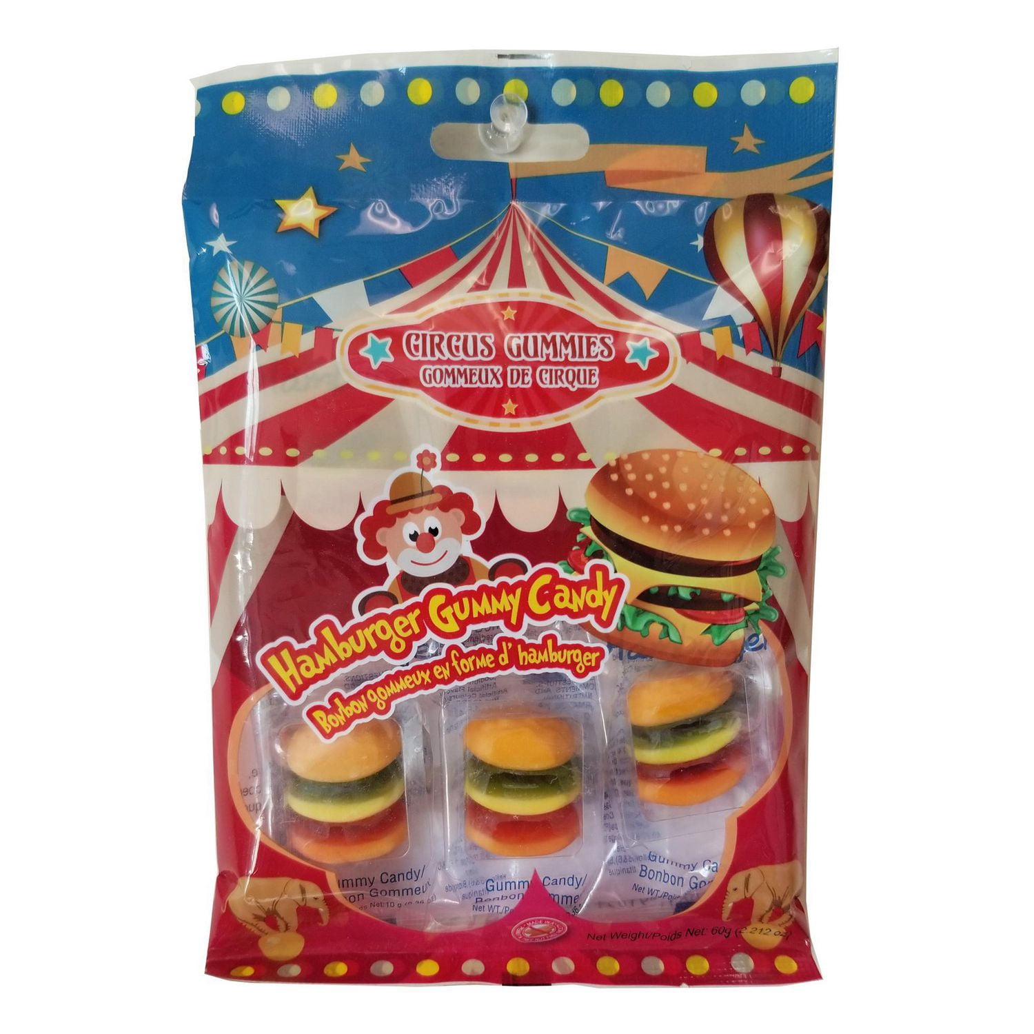 Circus Gummies Hamburger Gummy Candy | Walmart Canada