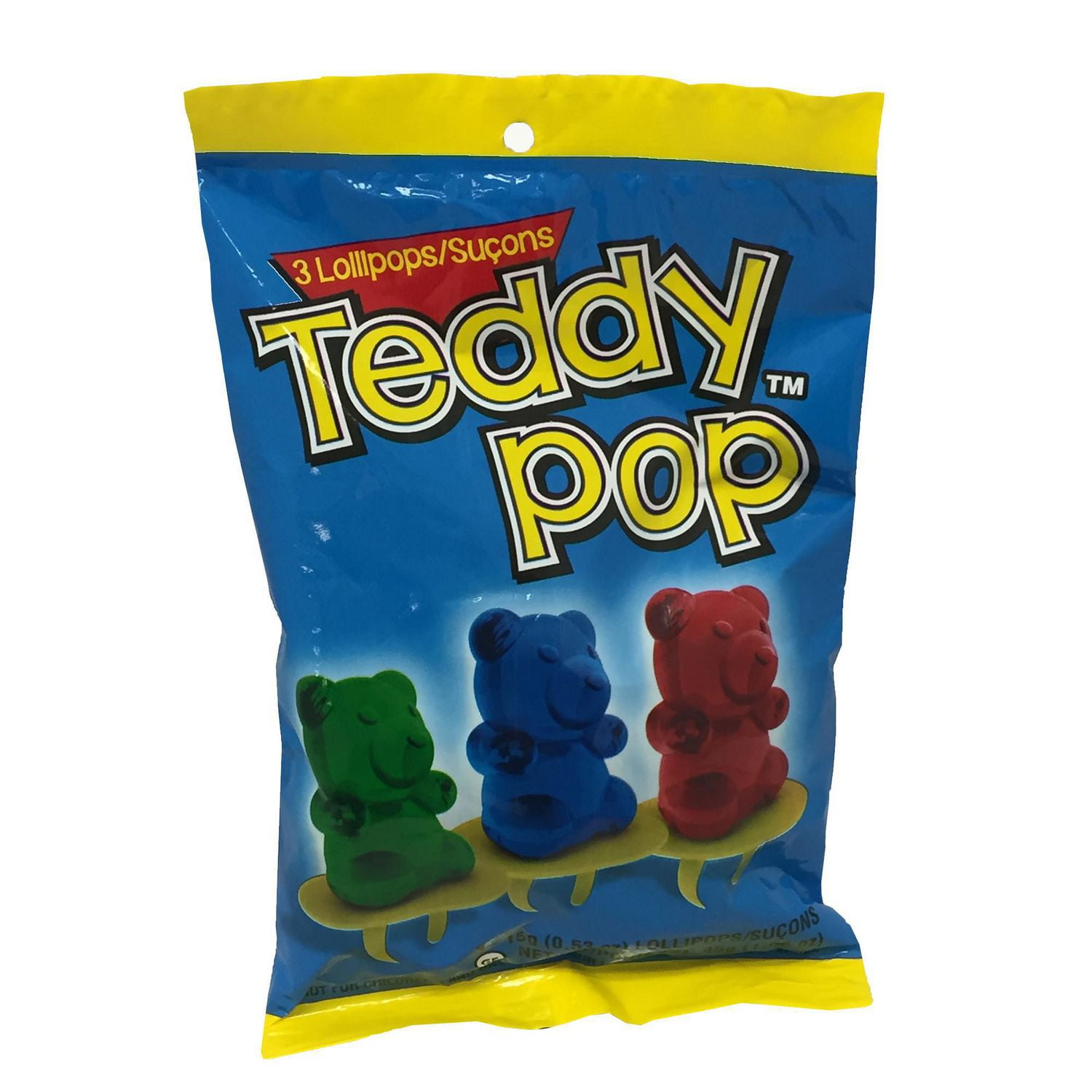 Teddy Pop Lollipops | Walmart Canada