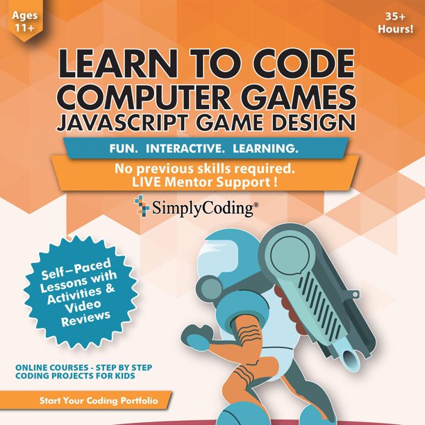 Coding for Kids - Learn to Code Computer Games in JavaScript Course Age 11+ [Digital Download ...