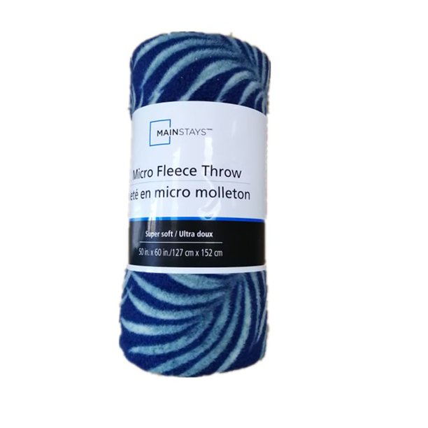 Mainstays Micro Fleece Throw - Walmart.ca