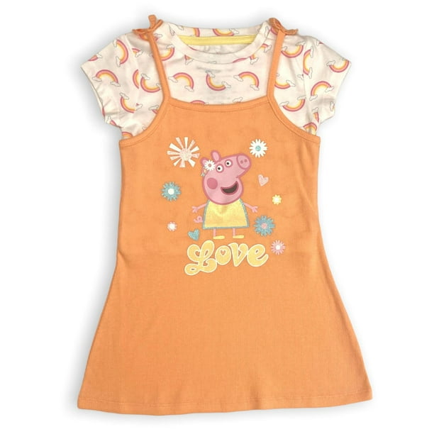 Peppa Pig Robe pour petites filles. Cette robe 2 pièces pour tout ...