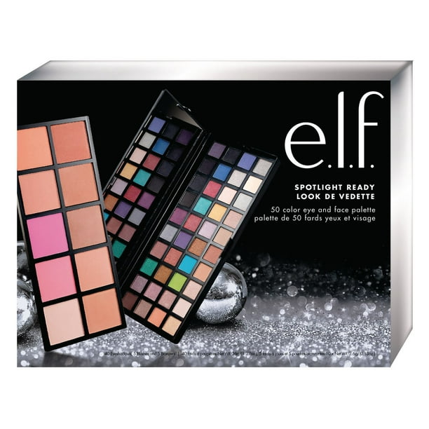e.l.f. Cosmetics e.l.f. Spotlight Ready 50 Piece Full Beauty Set ...