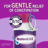 RestoraLAX Powder Stool Softener Laxative - Laxatives For Constipation ...