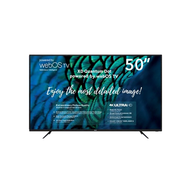 RCA 65" SMART 4K QLED UHD webOS TV - RWOSQU6526 - Walmart.ca