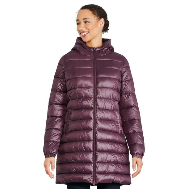 George Women's Long Packable Puffer - Walmart.ca