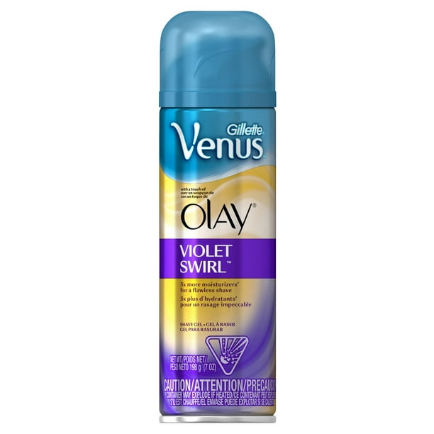 Gillette Venus with a Touch of Olay Violet Swirl Shave Gel - Walmart.ca
