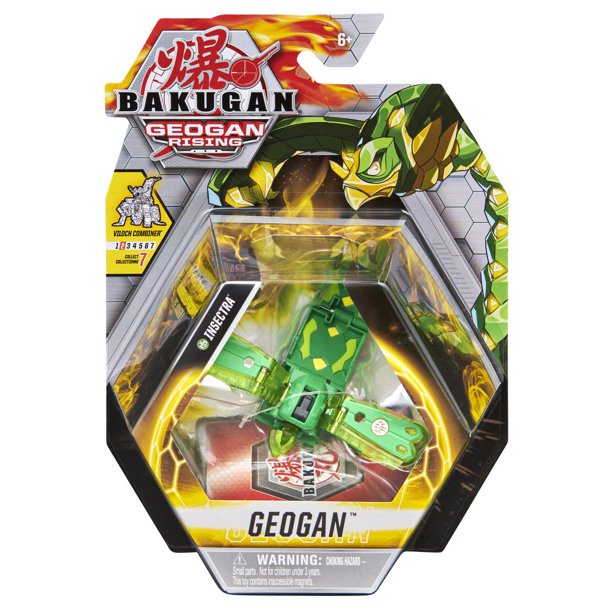 Bakugan Geogan, Insectra, Geogan Rising Collectible Action Figure and ...