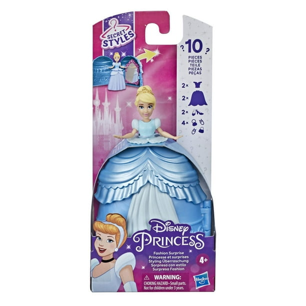 Disney Princess Secret Styles Fashion Surprise Cinderella, Mini Doll ...