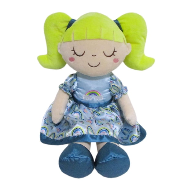 Kid Connection Plush Stuffed Doll Blue 18inch - Walmart.ca