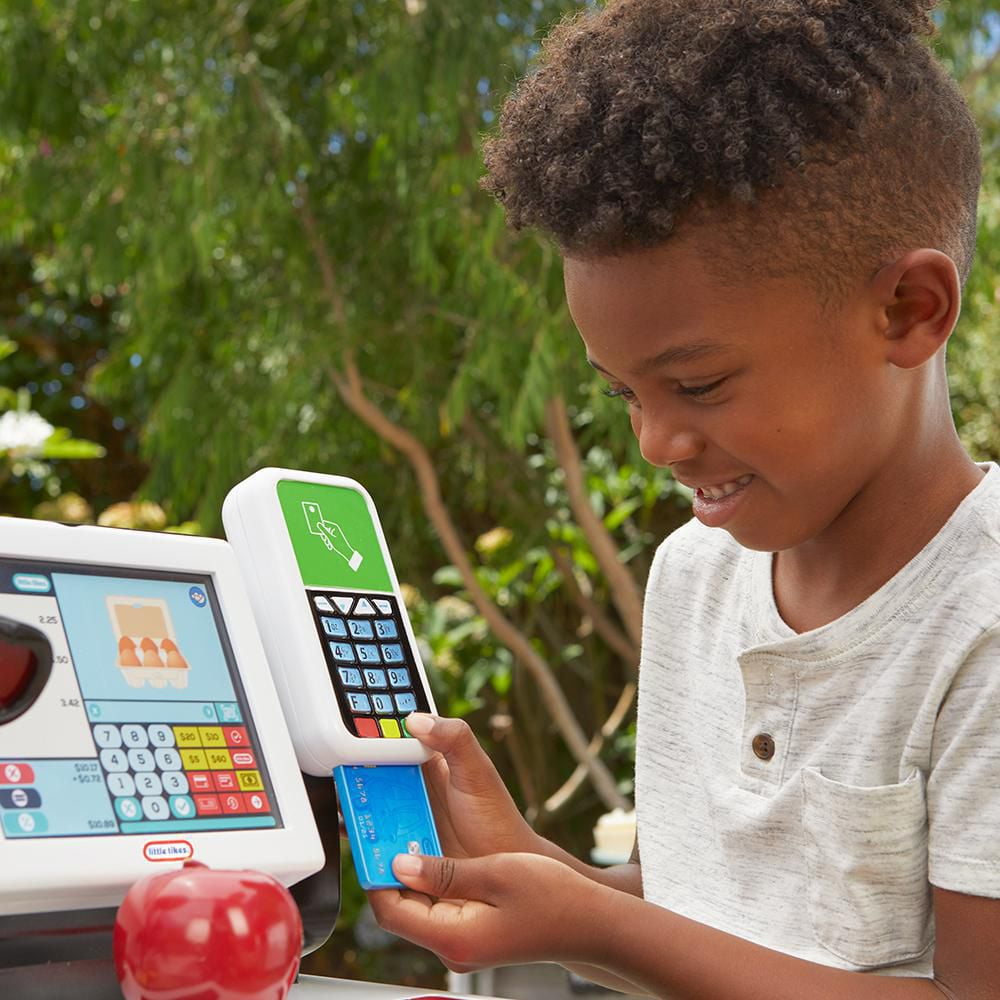 Little tikes grocery store checkout register store