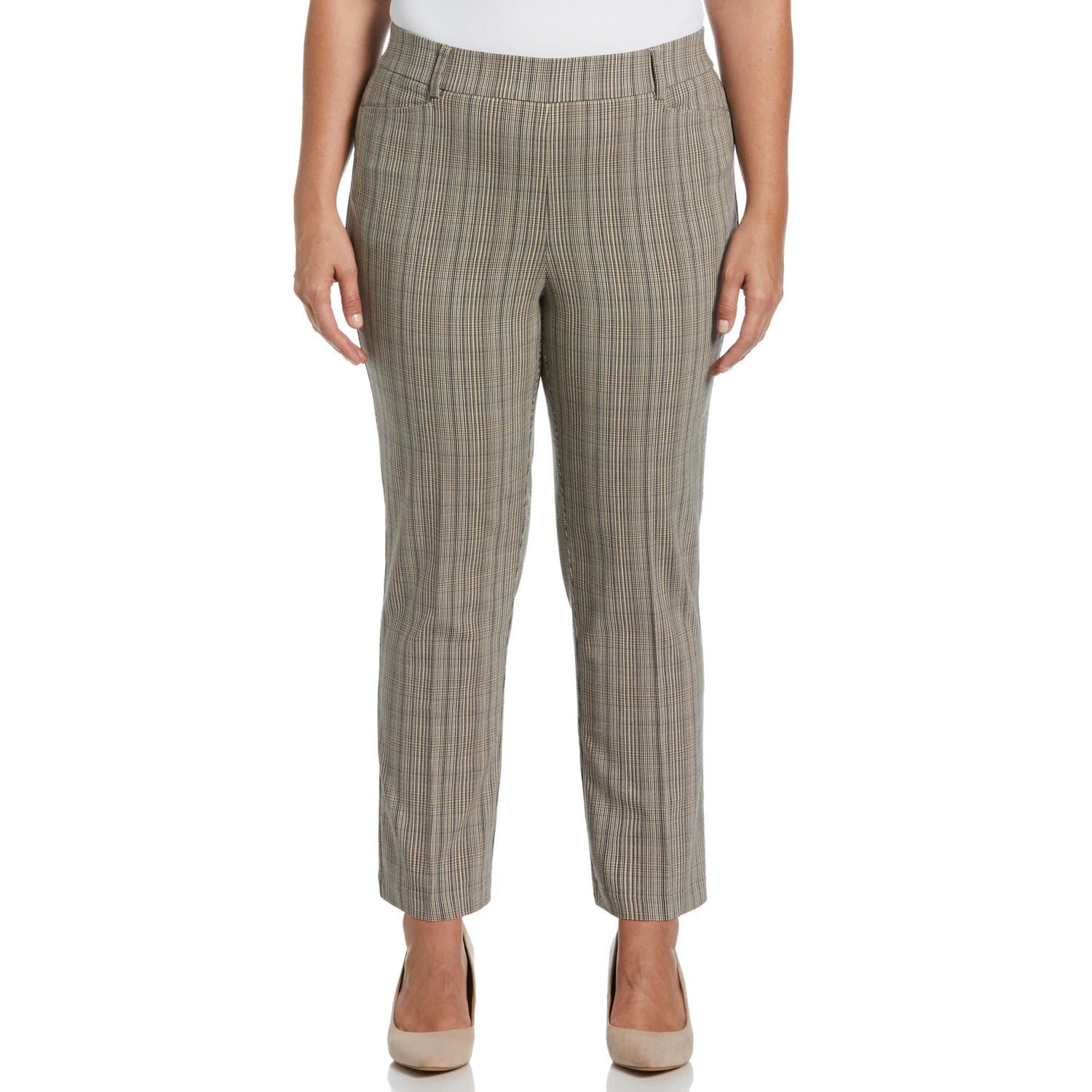 Click here for Rafaella Womens Plus Size Straight Leg Dress Pants... prices