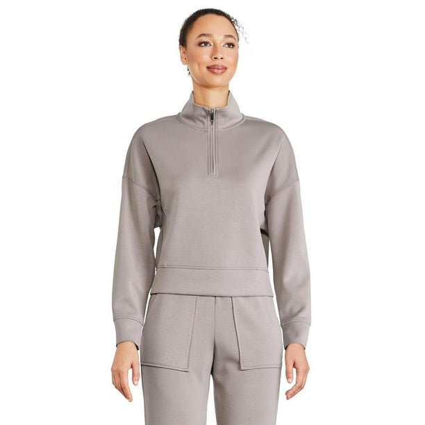 George Women's Half-Zip Popover, Sizes XS-XXL - Walmart.ca