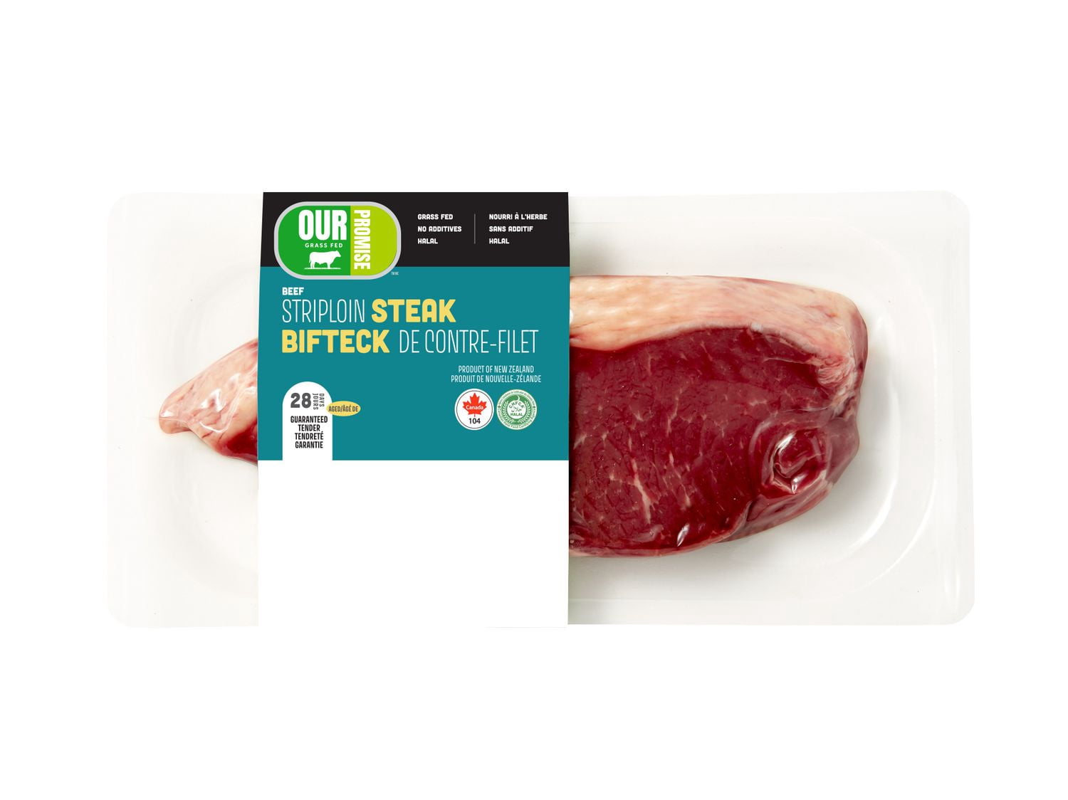 Click here for New Zealand Spring Lamb Our Promise Striploin Stea... prices