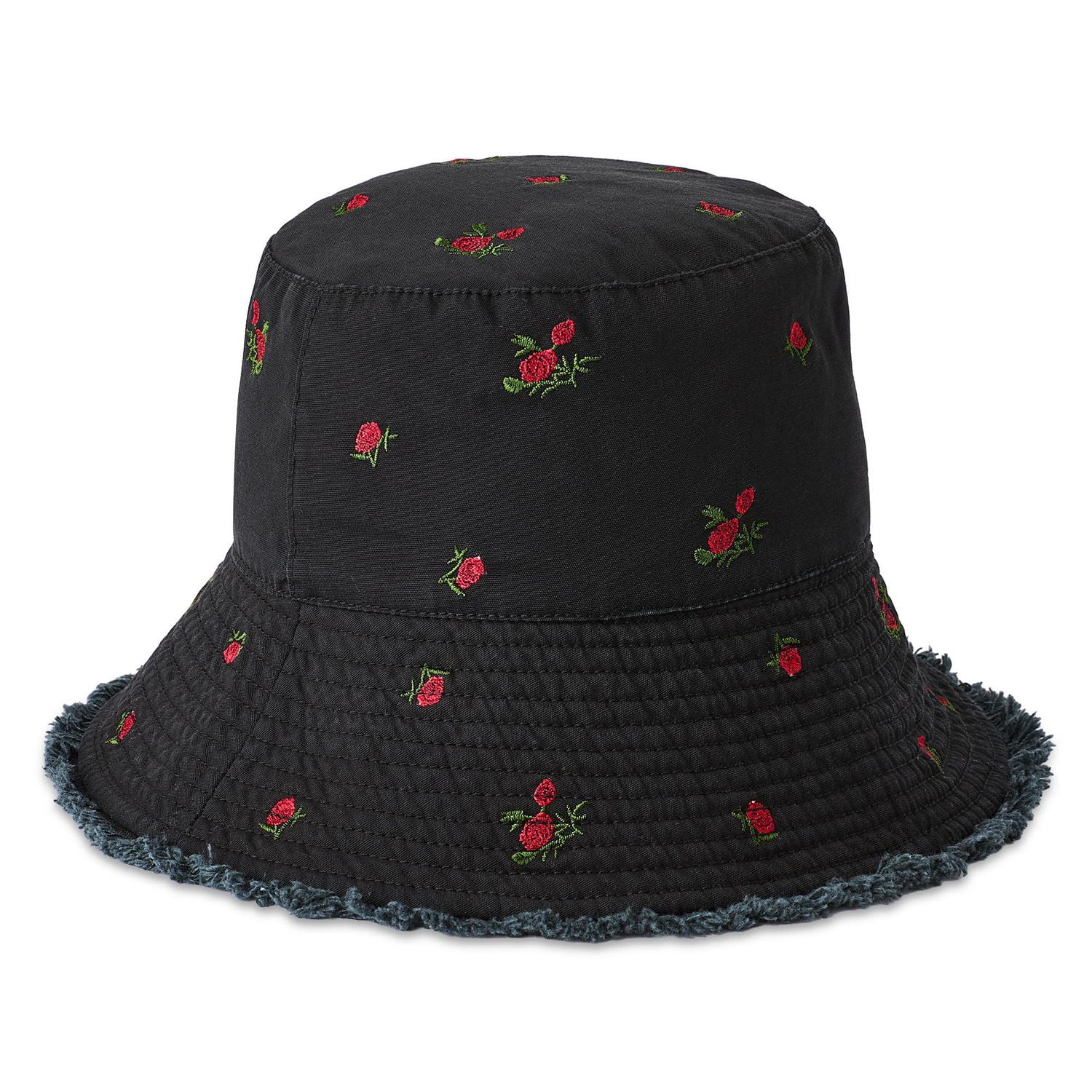Click here for Time And Tru Womens Embroidered Bucket Hat One Siz... prices