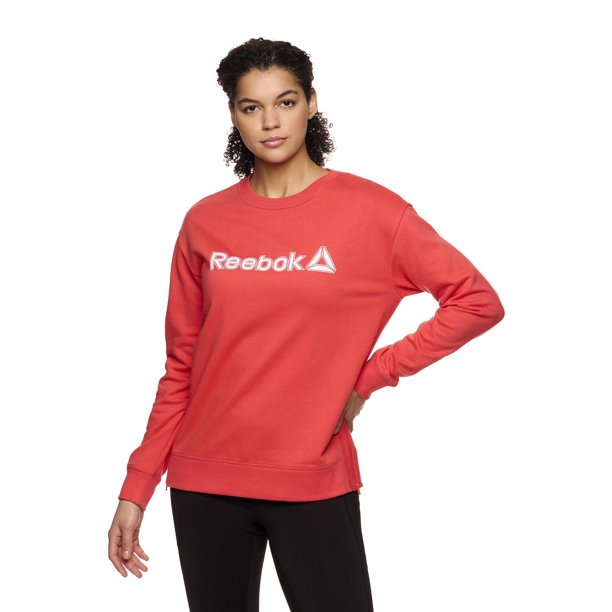 Reebok Womens Subtle Crew Pullover Sweatshirt With Side Zip - Walmart.ca