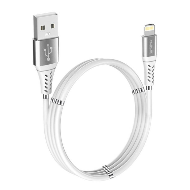 CJ Tech Lightning MFI Charging Cable with Magnetic Cable Management 6 ...