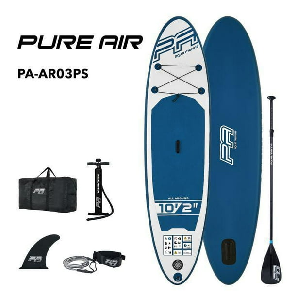 Aqua Marina - PURE AIR 10'2" - All-Around Inflatable Paddle Board (iSUP ...